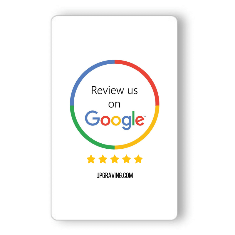Digital Google Review Card