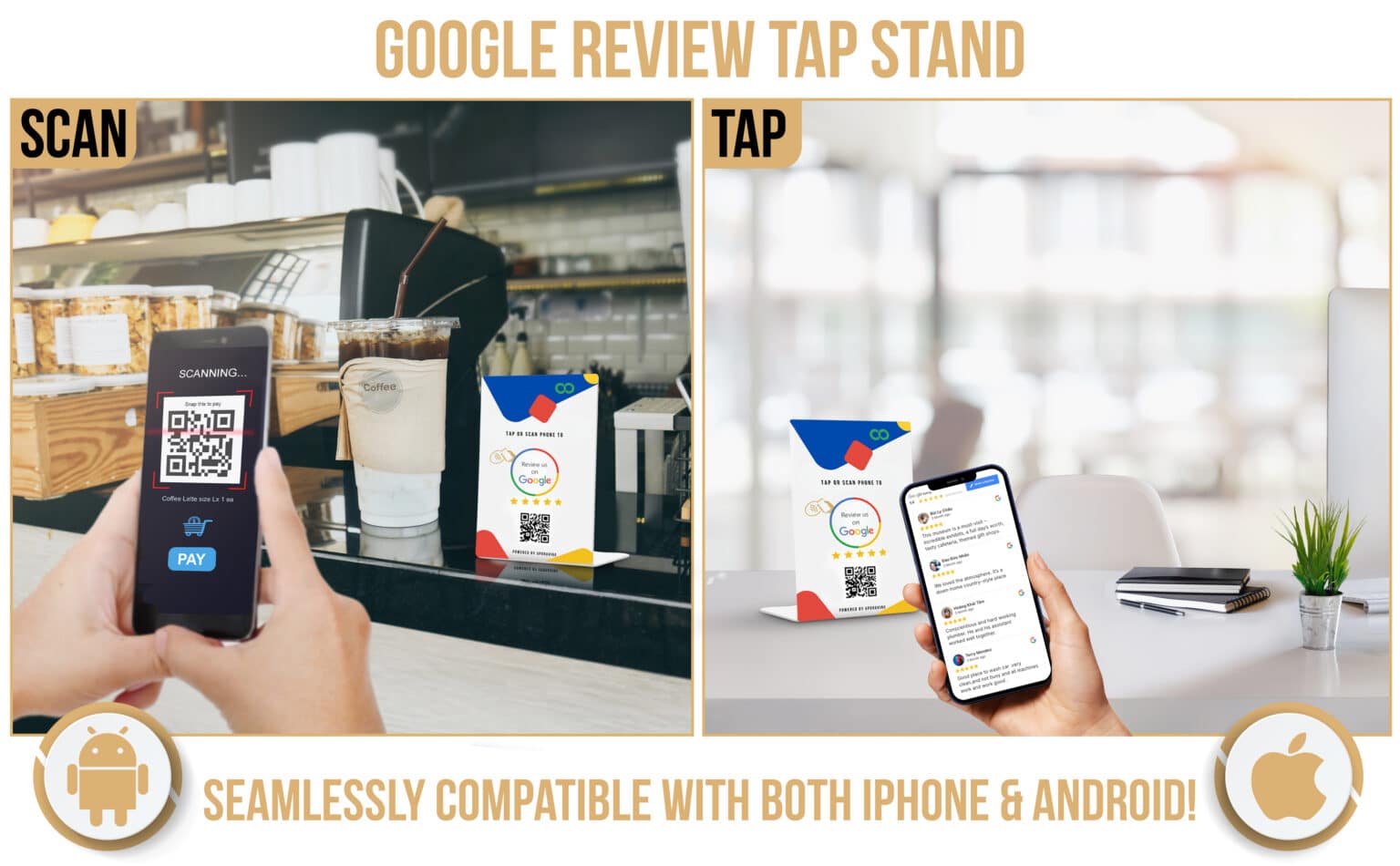 Google Review Stand